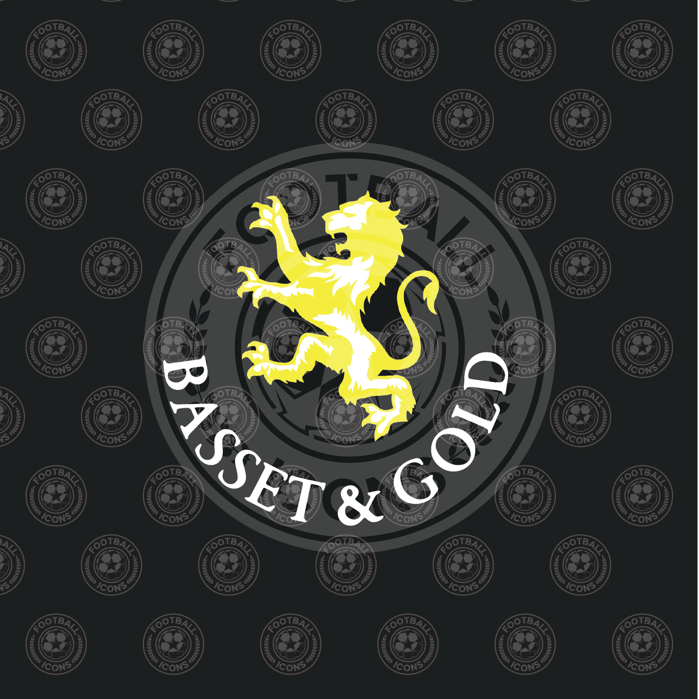 Basset & Gold West Ham Sleeve Sponsor – footballicons